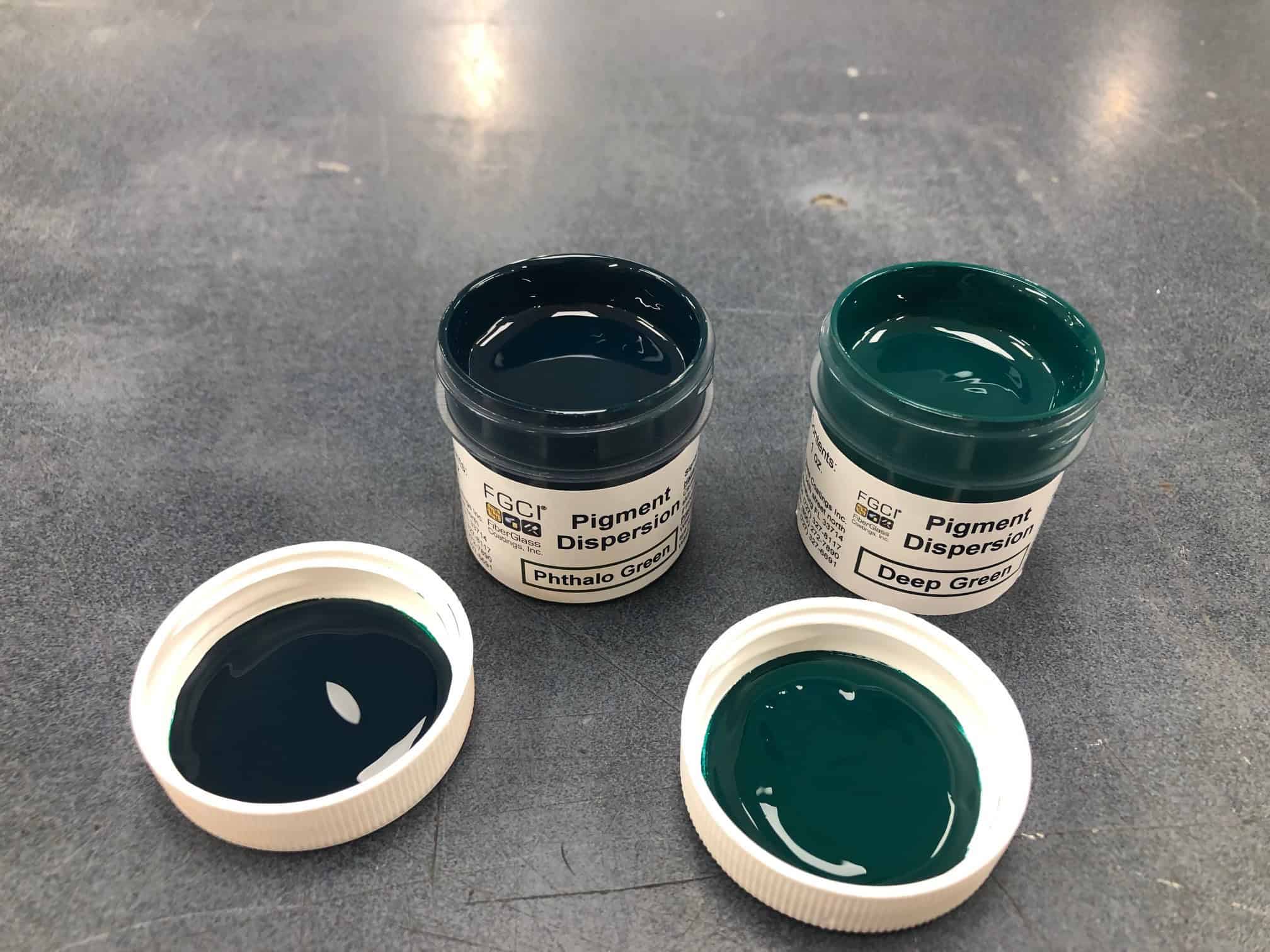 Gelcoat Color Match Chart