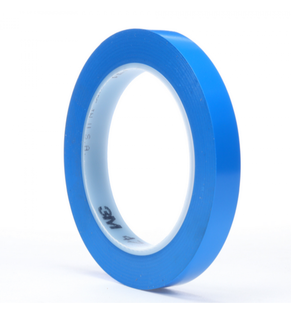 3M 471 1/2" Blue Vinyl Tape Roll