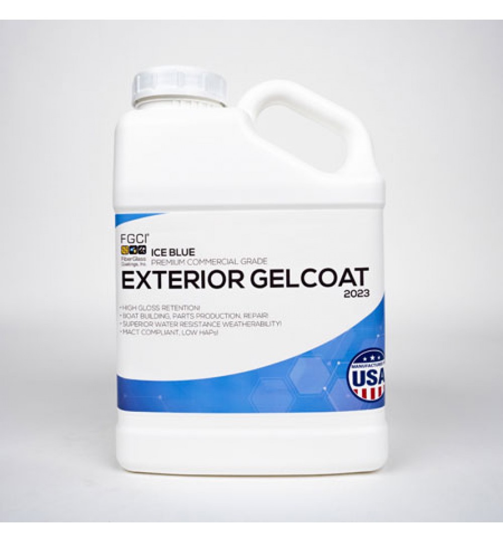 Ice Blue Gel Coat | Ice Blue Exterior Gel Coat