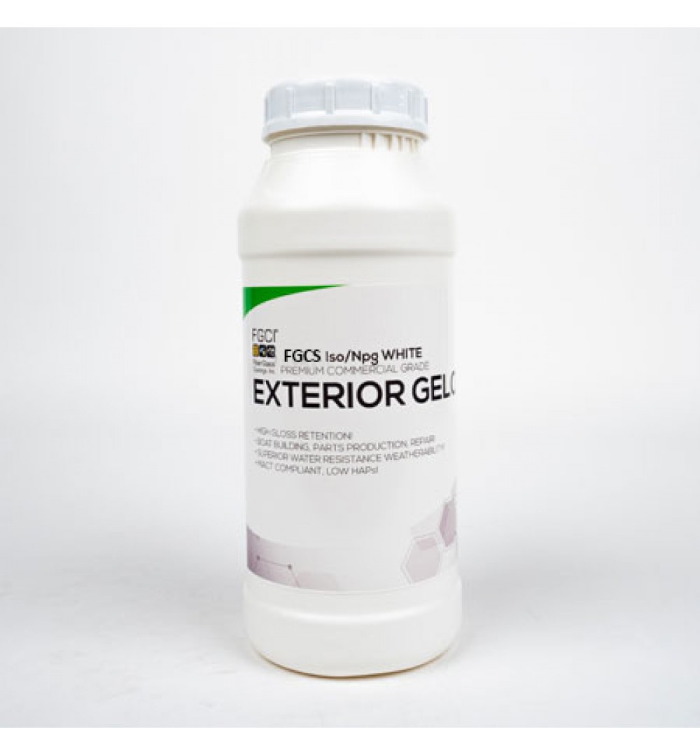 FGCS White Gel Coat | White Exterior Gel Coat